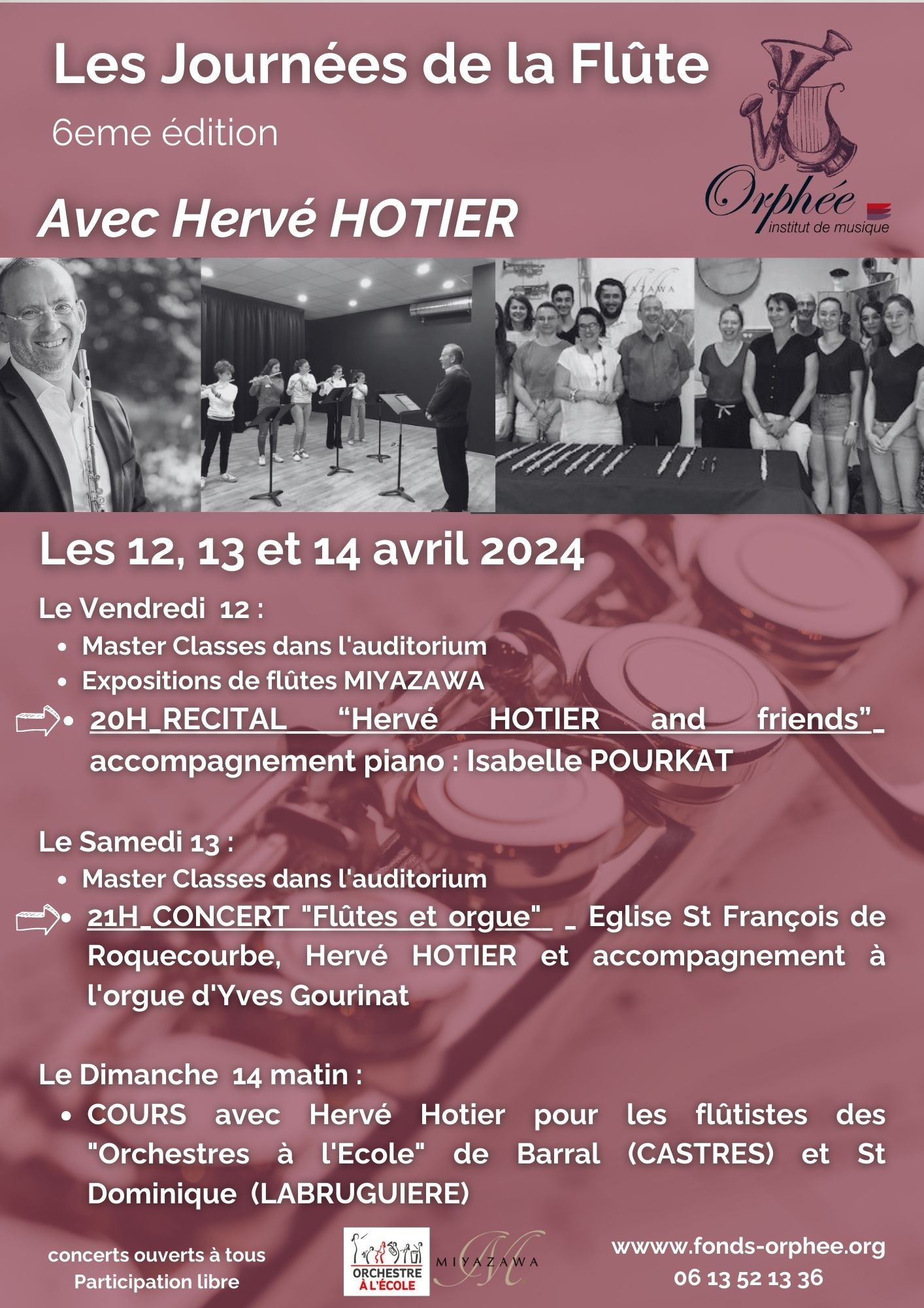 6ème édition des Journées de la flûte_2024